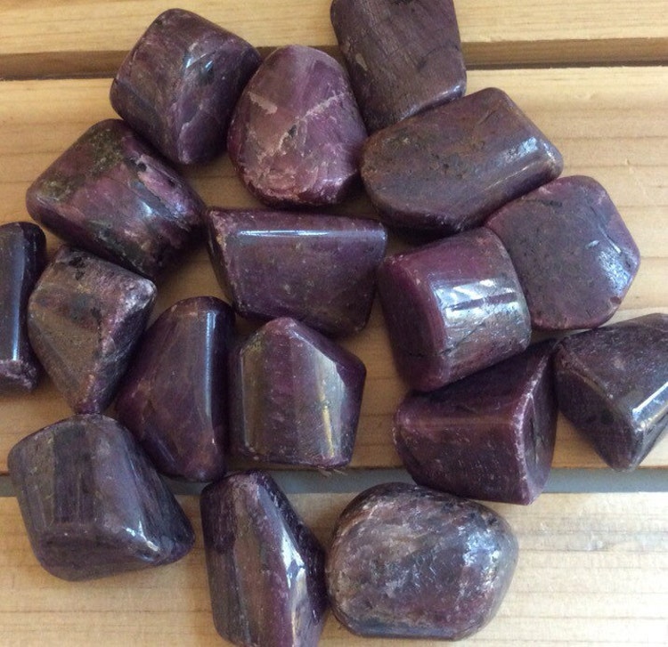 Ruby Healing Stone Energy Stone Healing Crystal by SoulswithHeart