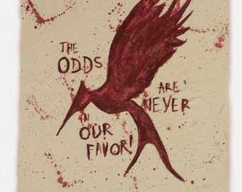 Items similar to Hunger Games May the odds be EVER in your favor ...
