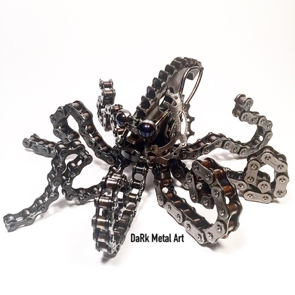 Metal Art Octopus