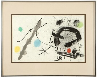 Joan miro print | Etsy
