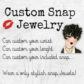 Custom Snap Jewelry Cameos and Polymer Clay Necklaces by Monibu