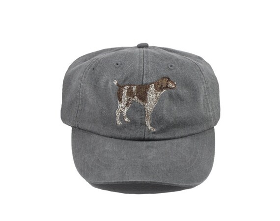 German Shorthaired Pointer embroidered hat baseball by 1barkavenue