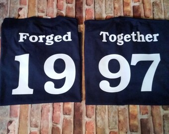 Unique together since shirt related items | Etsy