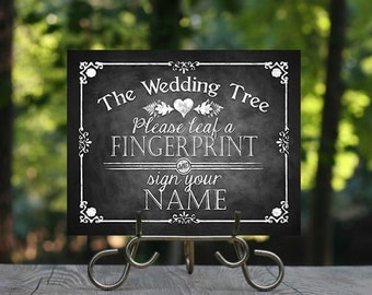 Guest tree sign | Etsy