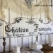 FRENCH CHATEAU WOOD Sign Chateau Francais by FrenchVelvetHorses