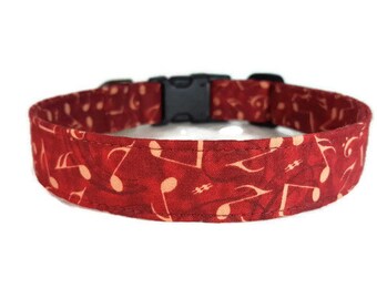Music dog collar | Etsy