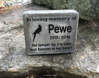 Bird grave marker | Etsy