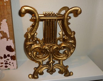 Items similar to Harp Desk - Lever Celtic Harp Music Stand - fits on ...