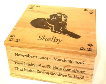 Pet Memory Box Pet Keepsake Box Memorial Box In Memory