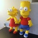 Crochet Lisa Simpson Amigurumi Handmade Crochet Amigurumi