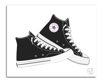 Converse poster | Etsy