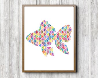 Fish wall art | Etsy