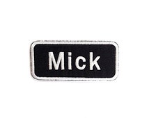 Popular items for embroidered name tag on Etsy