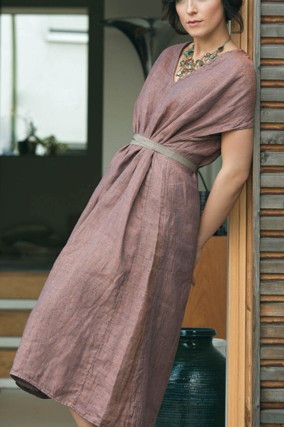 Linen Caftan Linen Long Dress Linen Maxi Dress Linen Tunic