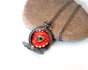 Dragon pocket watch | Etsy