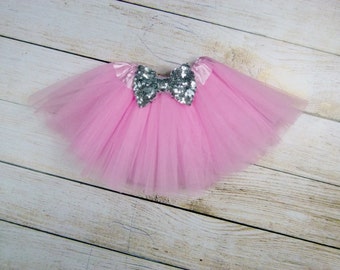 Newborn Tutu Hot Pink Gold Tutu Newborn Baby Girl Baby