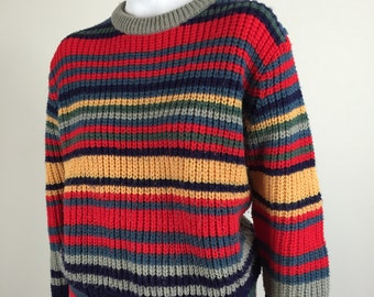 Shaker knit sweater | Etsy