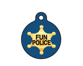 Police dog tag | Etsy