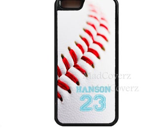 Personalized Baseball phone case. Custom baseball
