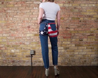 American flag denim | Etsy
