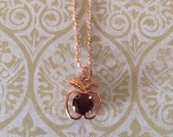 Apple pendant | Etsy