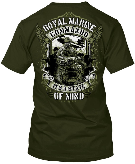 Items similar to New Royal Marine Commando Short Sleeve Tshirt /British ...