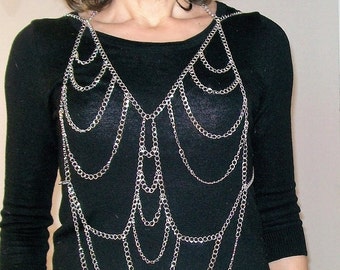 Sexy body chain | Etsy