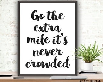 Unique go the extra mile related items | Etsy