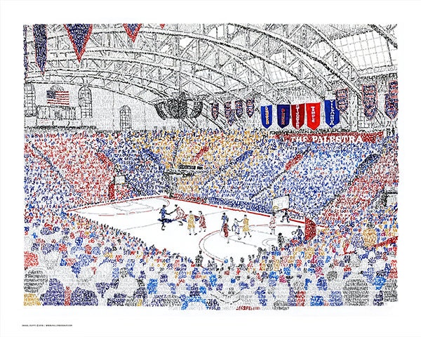 The Palestra Philadelphia Art by LegendarySportsPrint on Etsy