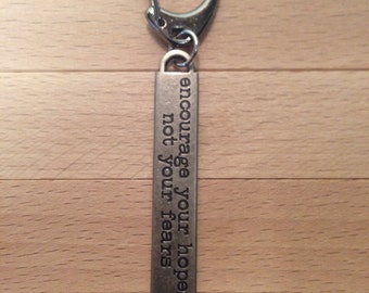 Peace Key Ring Peace Symbol Key Ring Peace by BeadCharmJewelry