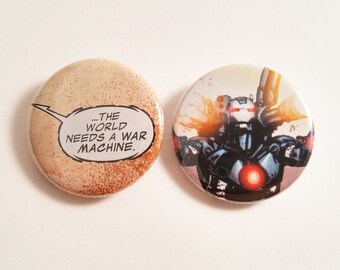 Unique superhero button related items | Etsy