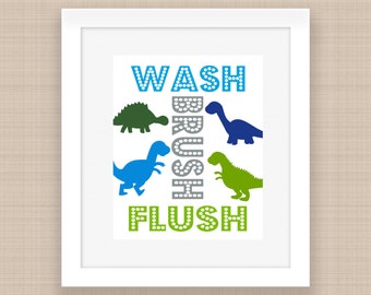 Dinosaur bathroom | Etsy