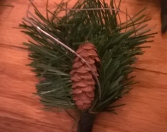 Unique pine tree branch related items | Etsy