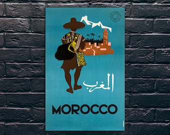 Morocco poster | Etsy