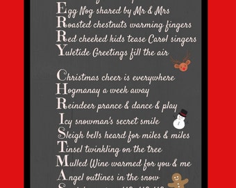 Unique christmas poems related items | Etsy