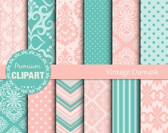 Digital Clipart Digital Papers Commercial use by PremiumClipart