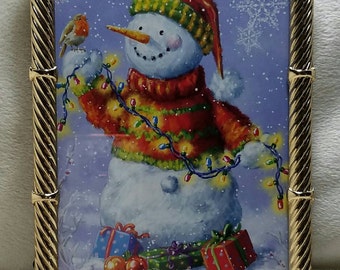 Unique snowman string art related items | Etsy