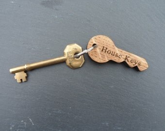 Unique key shaped key chain related items | Etsy