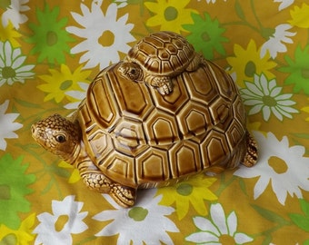 Turtle cookie jar | Etsy