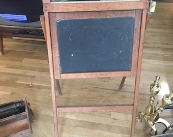 Vintage chalkboard easel | Etsy