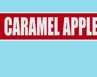 Caramel apple sign | Etsy