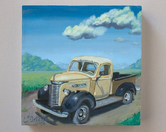 Unique truck painting related items | Etsy