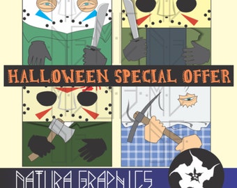 Jason voorhees decal | Etsy