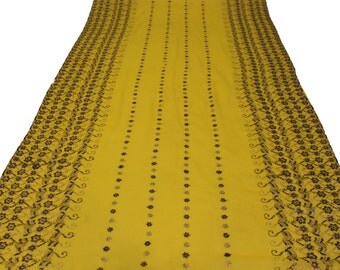 Yellow dupatta | Etsy