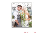 Unique first dance lyrics related items | Etsy