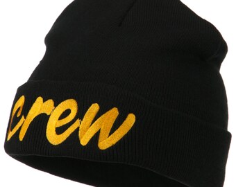 Beanies with words | Etsy