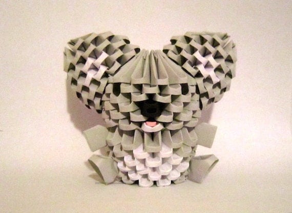 How To Make A Koala Out Of Origami