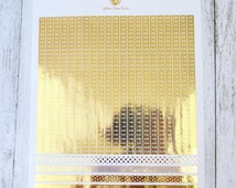 Unique gold foil stickers related items | Etsy