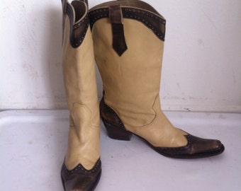 Mens cowboy boots | Etsy