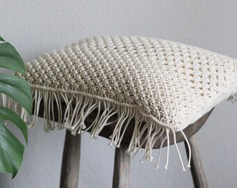 Unique macrame pillow related items | Etsy